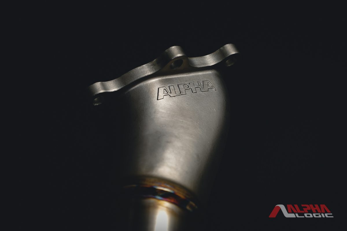 Alpha Performance R35 GT-R Downpipes – Alpha Logic