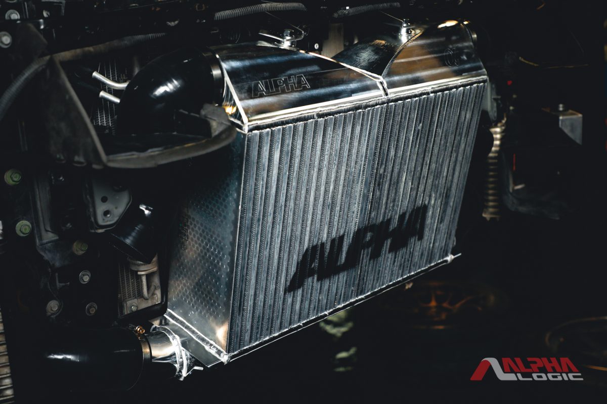 Alpha Performance Race X Front Mount Intercooler – Alpha Logic